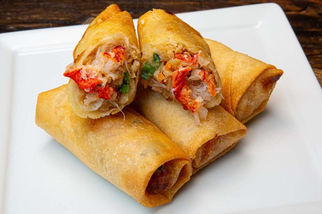 Lobster & Sweet Corn Spring Roll – Azoria Foods